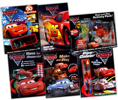 Buy Disney Pixar Cars 2 Collection 6 Books Pack Set RRP: £34.56 (Disney ...