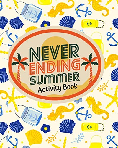 Never Ending Summer Activity Book Mazes Puzzles Word Finds Connect ...