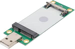 Amazon.com: Mini PCIE to USB Riser Card for WWAN Test Adapter Card 3G ...