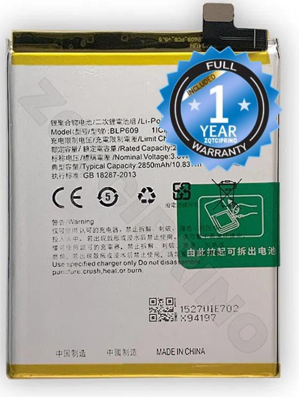 ZQTCIPRINO® Original BLP609 Battery for Oppo R9 / R9 Plus/F1 Plus ...