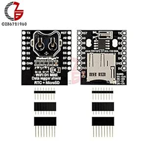 diymore WiFi WEMOS D1 Mini Data Logger Shield Real Time Clock RTC ...