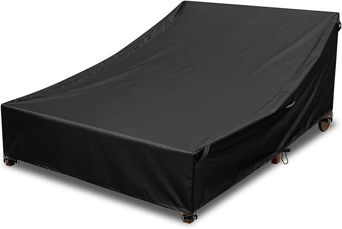 Amazon.com : YANGSHILEI Outdoor Chaise Lounge Cover 100% Waterproof ...