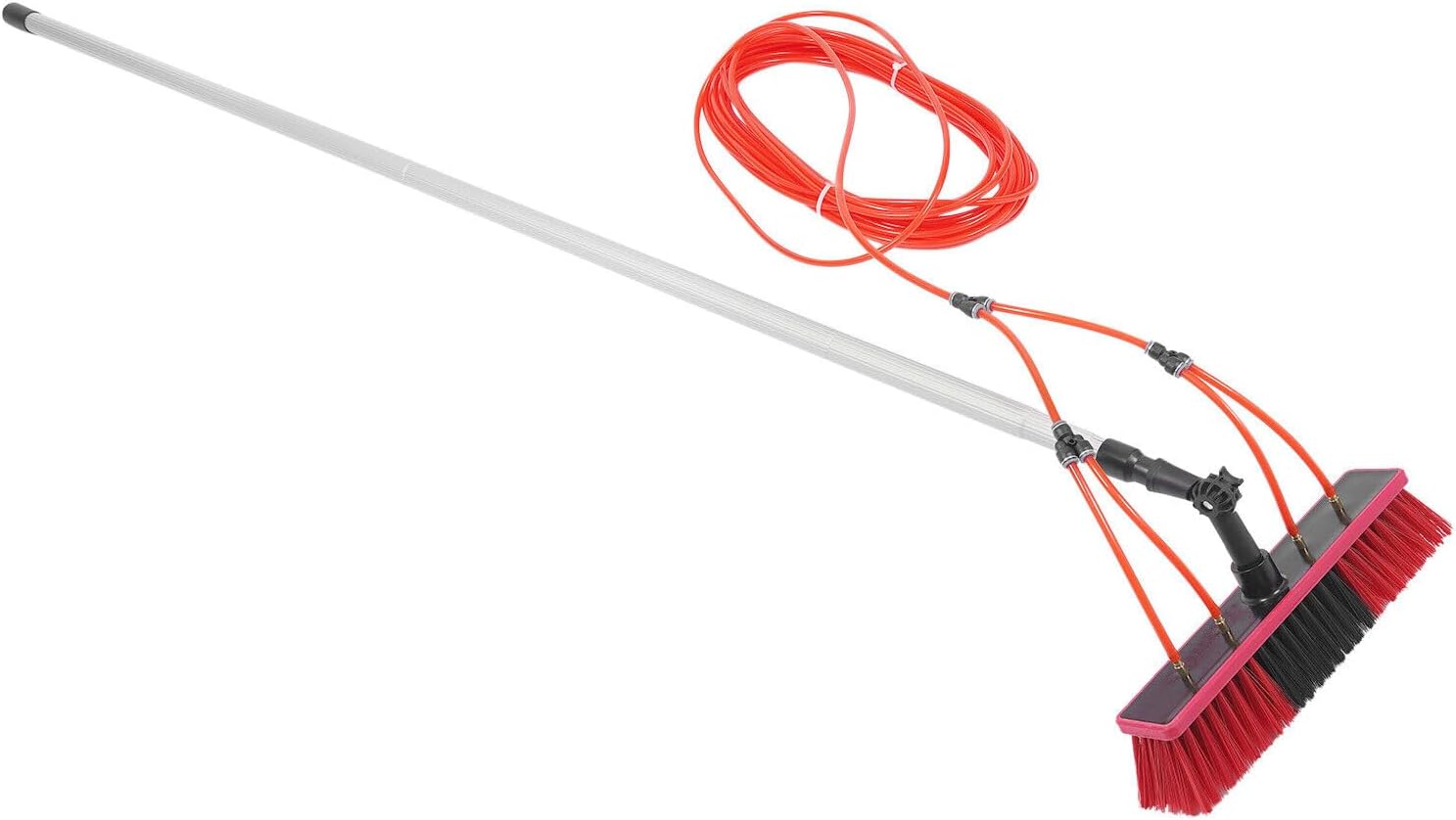 Amazon.com: 26FT Telescopic Water Fed Brush Extendable Pole Kit Washer ...
