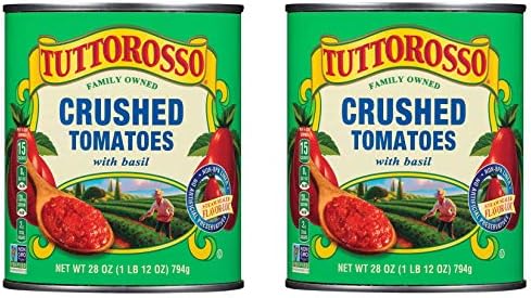 Amazon.com : Tuttorosso Crushed Tomatoes with Basil, Gluten Free and ...
