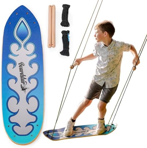 Outdoor Standing Swing for Kids - Totally Rad Surf Skate Inspired Stand ...