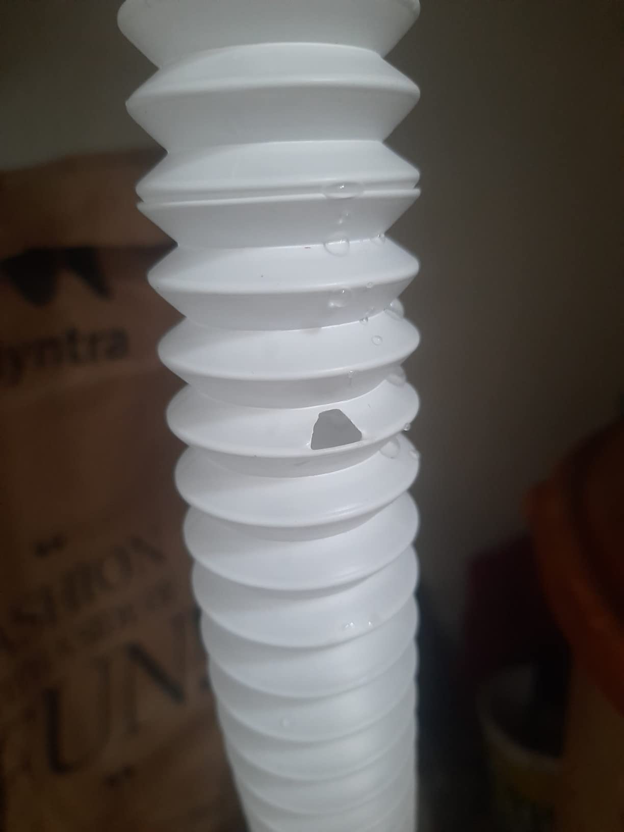 Kyoto Flexible PVC White Hose Waste Pipe for Bathroom Wash Basin ...