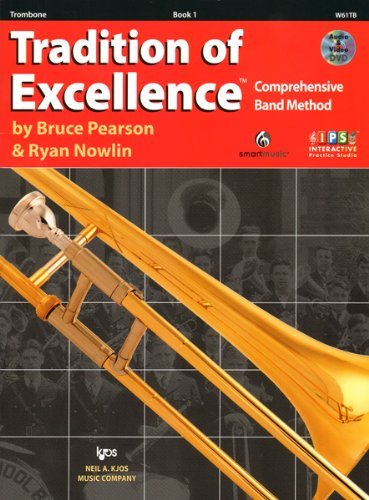 By Bruce Pearson W61TB - Tradition of Excellence Book 1 - Trombone Book ...