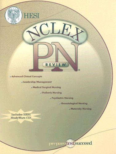 NCLEX-PN® Review Book with STUDYware CD-ROM: 9781416040798: Medicine ...