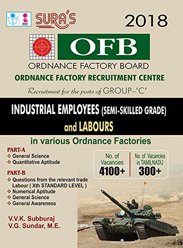OFB( Ordnance Factory Board ) Industrial Employees & Labours Exam Books ...