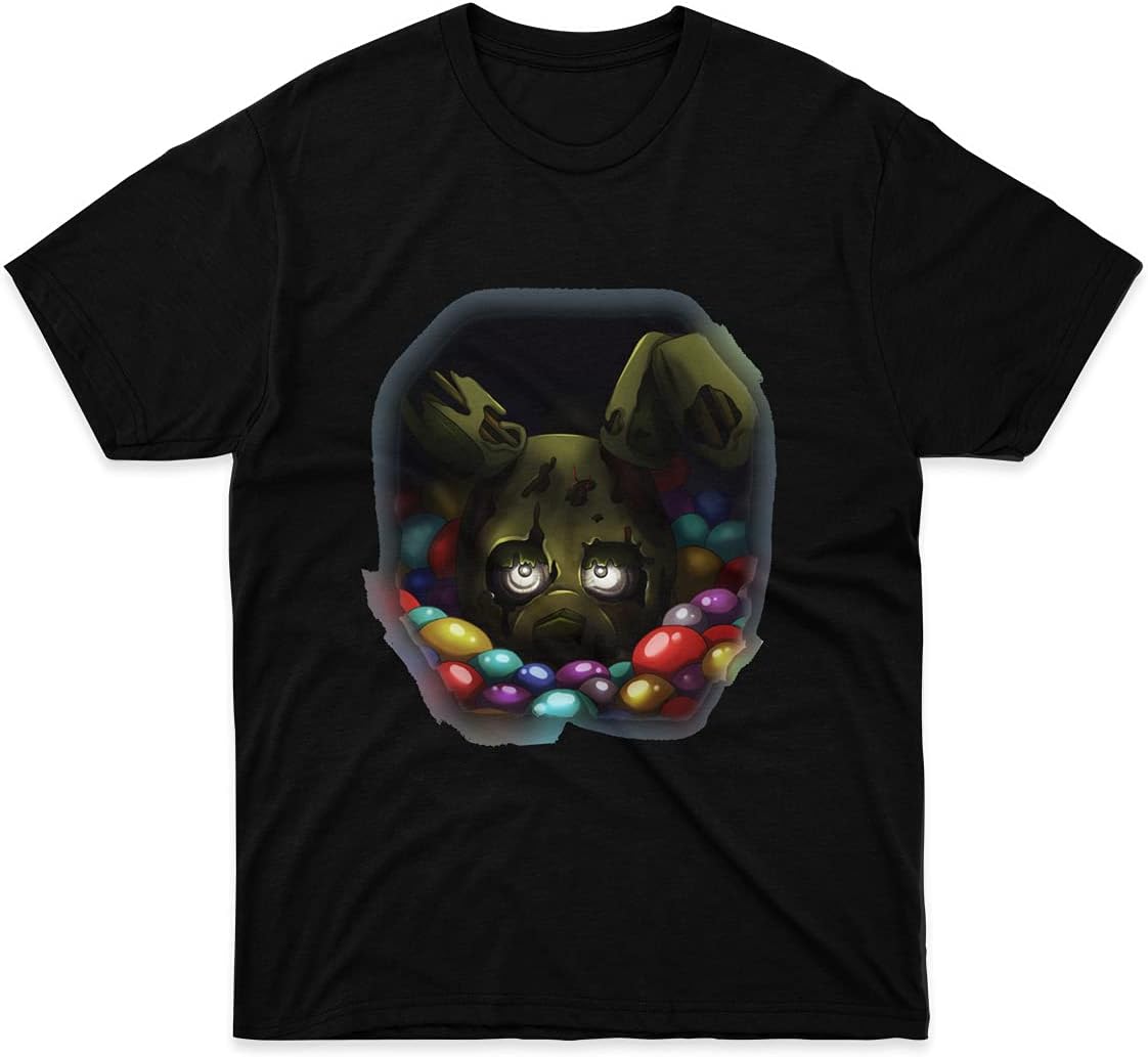 Amazon.com: Mens Womens Tshirt Springtrap Unisex Into Cotton The ...