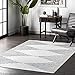 Amazon.com : nuLOOM Romina Machine Washable Diamond Stripes Area Rug, 6 ...