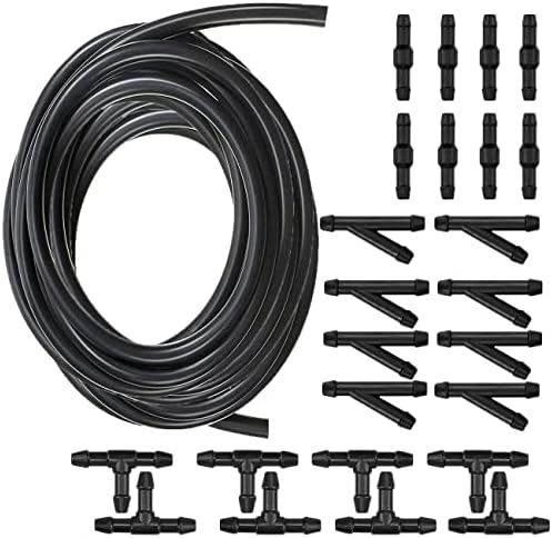 Universal Car Windshield Washer Hose Repair Kit 300cm/(10ft) Windshield ...