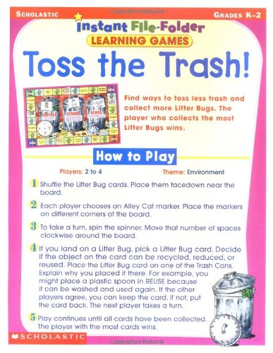 Buy Toss the Trash! (Instant File-Folder Learning Games) Book Online at ...