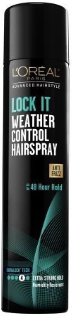 Amazon.com : L'Oreal Advanced Hairstyle Lock It Weather Control Hair ...