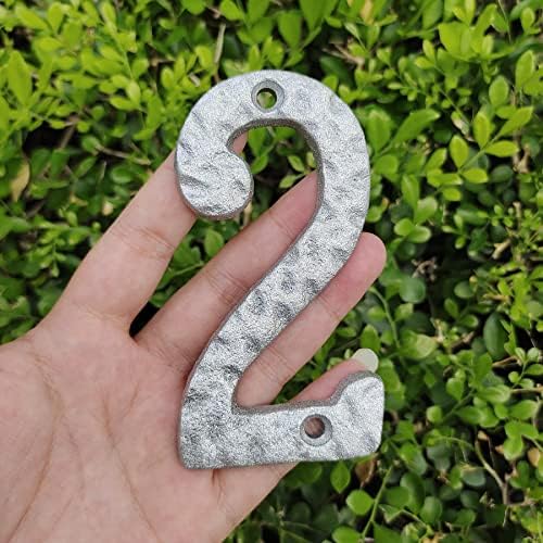 Amazon.com: TripDock 4 Inch House Numbers for Outside-Rustproof Cast ...