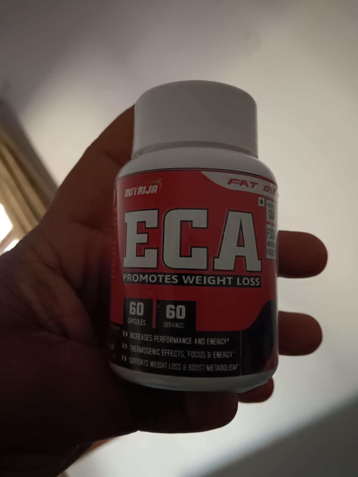 NutriJa ECA - Ephedra, Caffeine & Yohimbine Stack - Servings - 30 ...