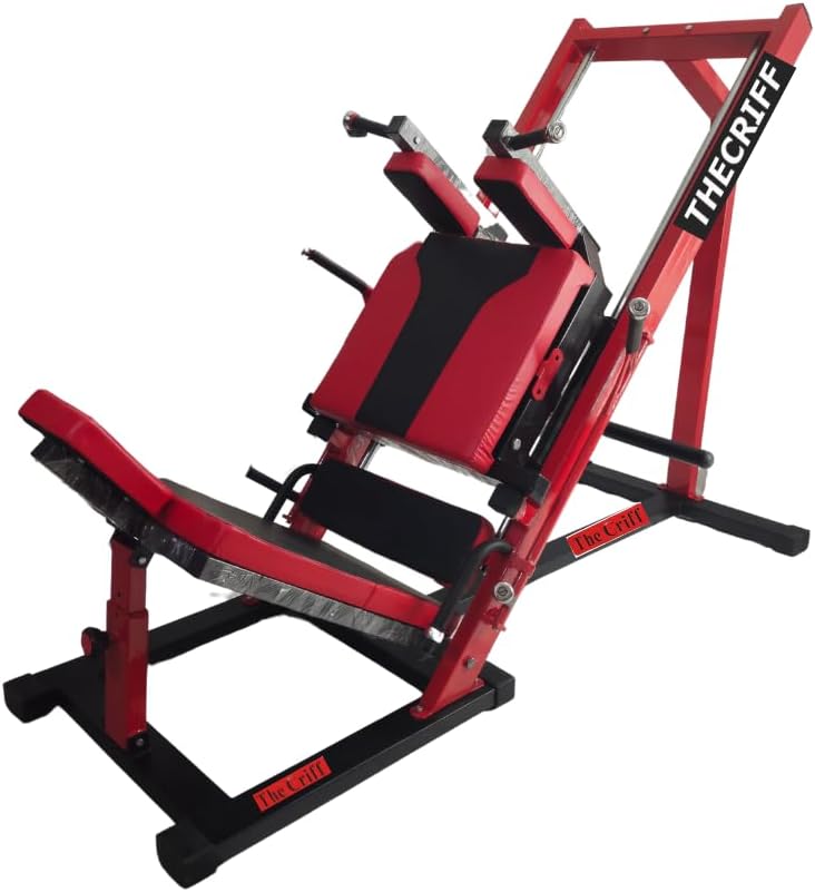 Bodylean Fitness Leg Sled - Leg Press Machine, 650 LB Capacity, Black ...