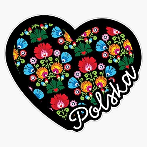Amazon.com - Polska Folk Art Heart Polish Wycinanki / Paper Cut Outs ...
