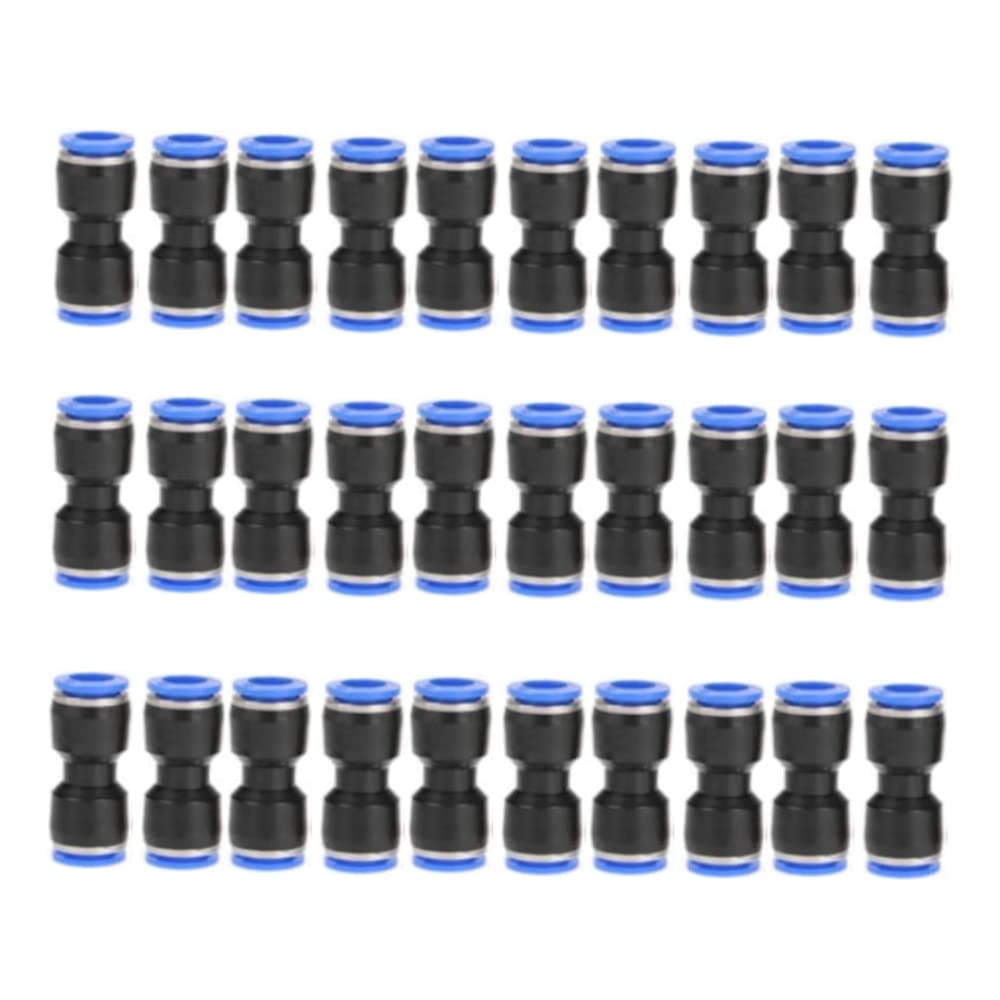 Snapklik.com : Straight Push Connectors, Quick Release Plastic Push To ...