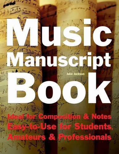 Amazon.com: Music Manuscript Book: Ideal for Composition and Notes ...