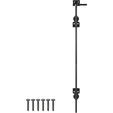 Amazon.com: 36" Cane Bolt Heavy Duty Drop Rod Gate Stopper Hardware ...