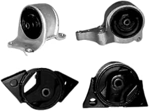 Amazon.com: Auto Buffy Engine Motor & Trans Mount for Manual Set 4PCS 1993-2001 Fits Nissan ...
