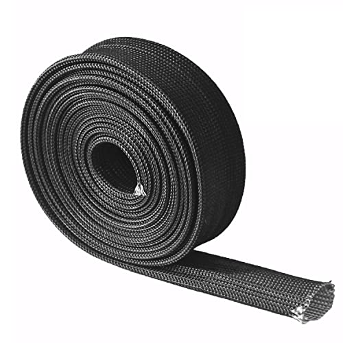 Snapklik.com : LEDAUT Heat Hose Fiberglass Wrap Shield Sleeve 16FT-13MM