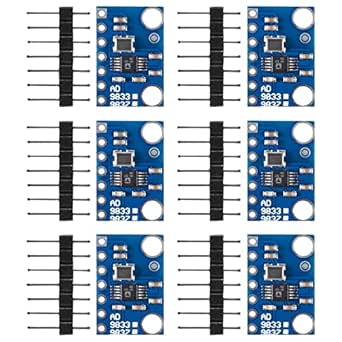 6PCS AD9833 DDS Signal Generator Sine Square Wave Programmable Microprocessors Serial Interface ...