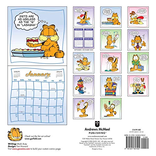 Snapklik.com : Garfield 2021 Wall Calendar: Idle Thoughts
