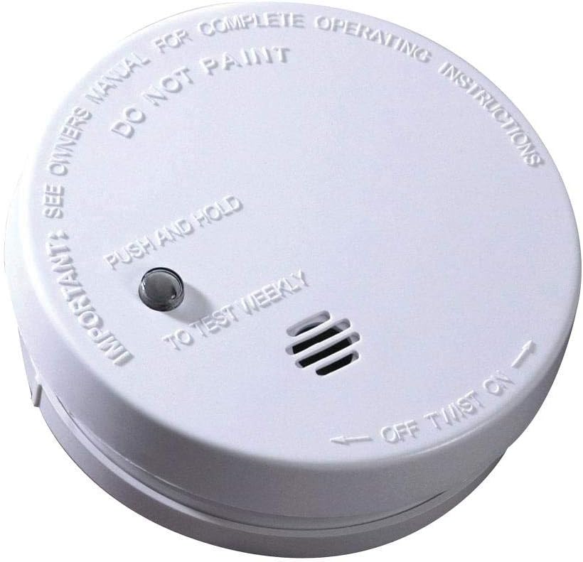 Kidde i9010 10-Year Sealed Lithium Battery-Operated Smoke Alarm with ...