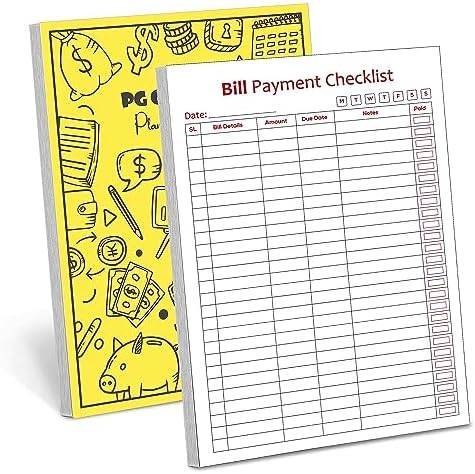 PG Creations A4 Size Planner Writing Note Pad, One Side Ruled, 8x11.5 ...