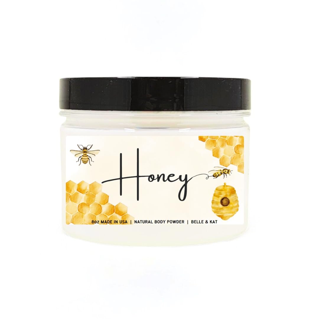 Amazon.com: Body Powder for Women & Men Scented Honey Fragrance ...