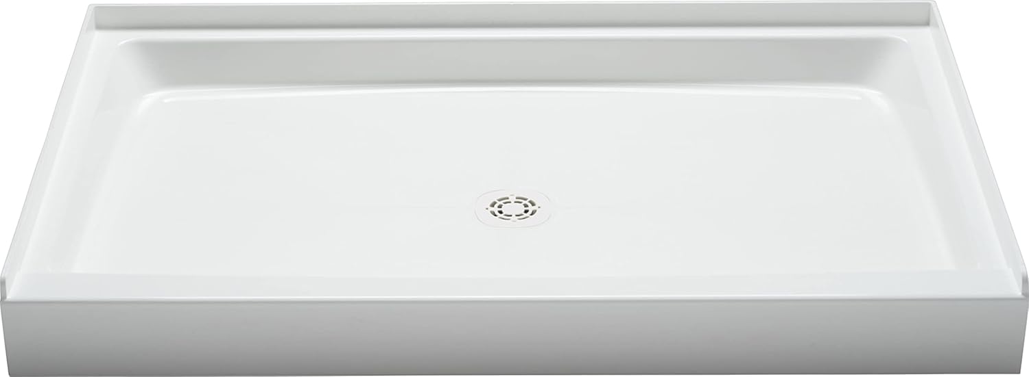 PROFLO PFSB5434 Morenci 54" x 34" Rectangular Shower Base with Single ...