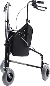 Muve 3 Wheel Rollator, 3 Wheel Walker - Folding Walking Frame With ...