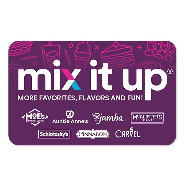 Amazon.com: Mix It Up Multi-Brand Restaurant eGift Card : Gift Cards