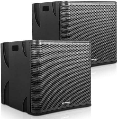 Amazon.com: Sound Town METIS Series Pair of 2400 Watts 18" Powered PA ...