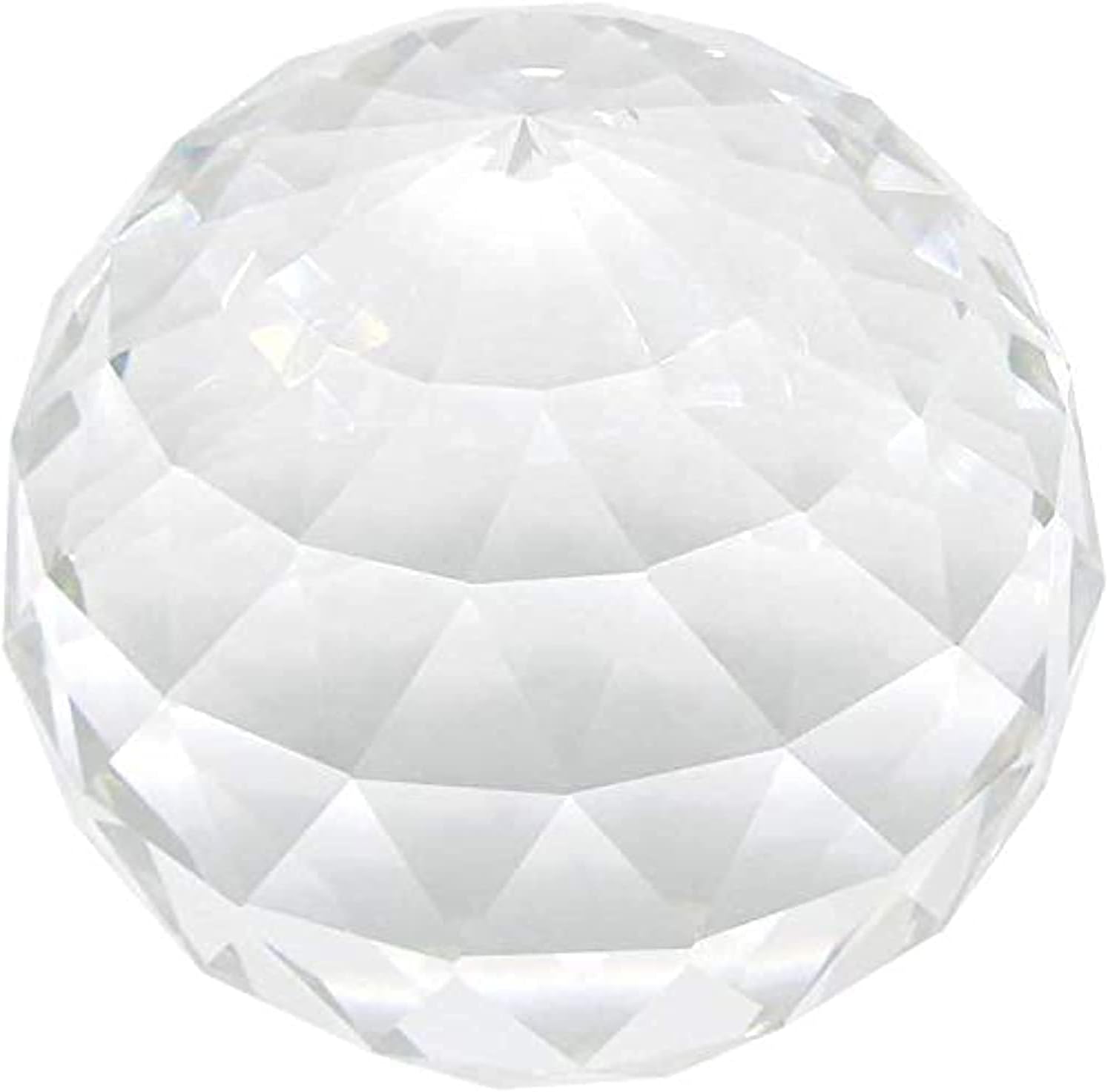 Amazon.com: 4.72inch/120mm Clear Glass Crystal Ball Prism, Sphere ...