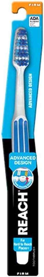 Amazon.com : Reach Advanced Design Toothbrush with Toothbrush Cap ...
