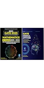Buy GATE Mathematics and GATE General Aptitude Books 2026 (Set of 2 ...