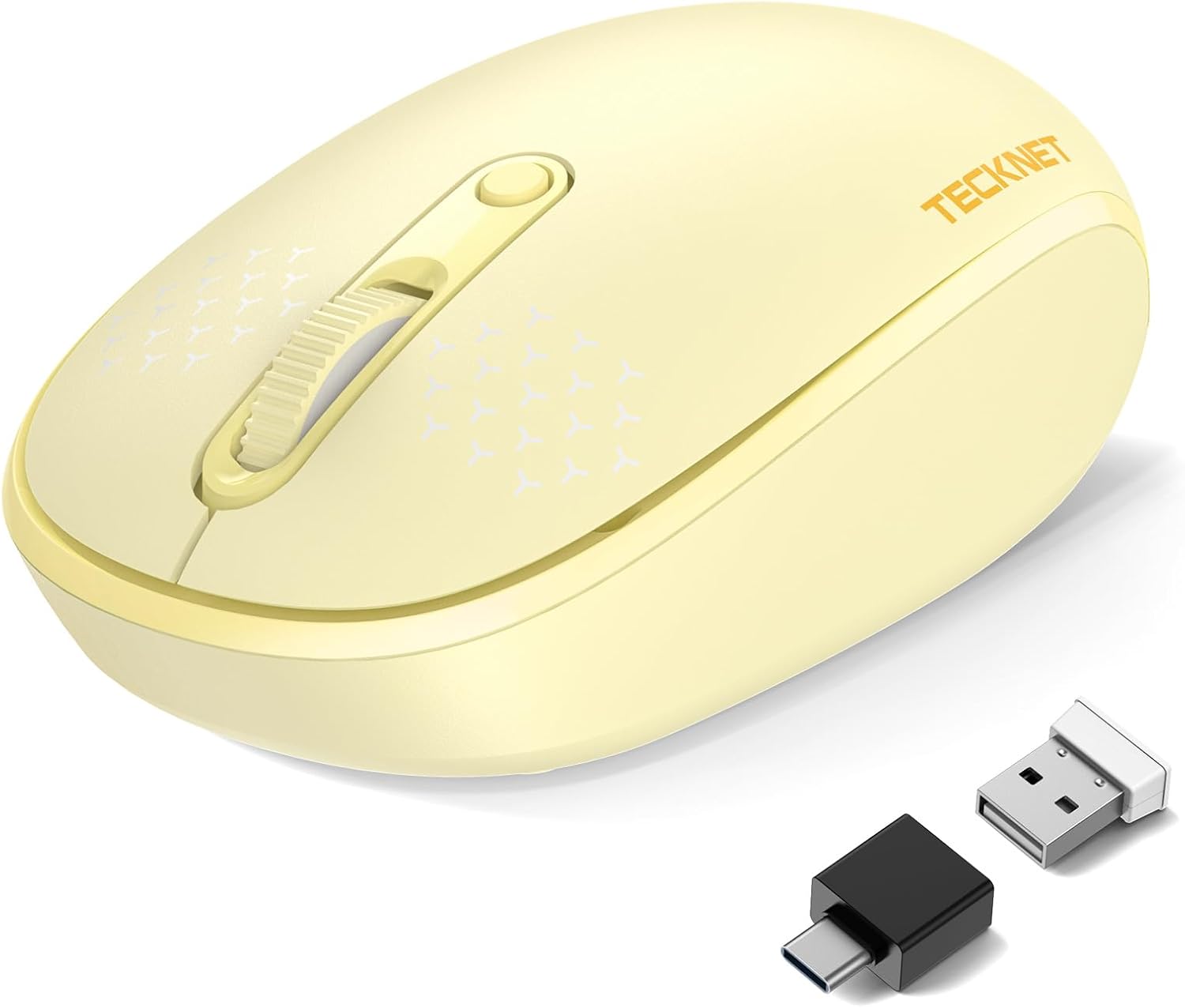 Amazon.com: TECKNET Bluetooth Wireless Mouse (BT5.0/3.0 & 2.4G) Silent ...