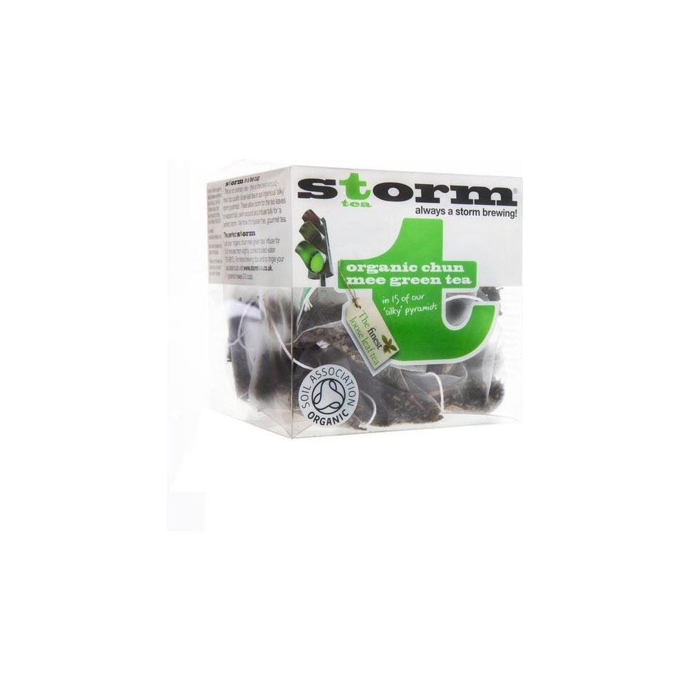 Amazon.com : Storm Tea Organic Chun Mee Green Tea (15) - Pack of 6 ...