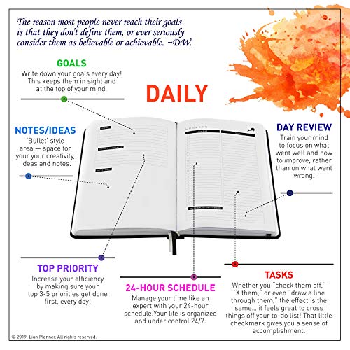 Daily Planner, Calendar and Gratitude Journal to Increase Productivity ...