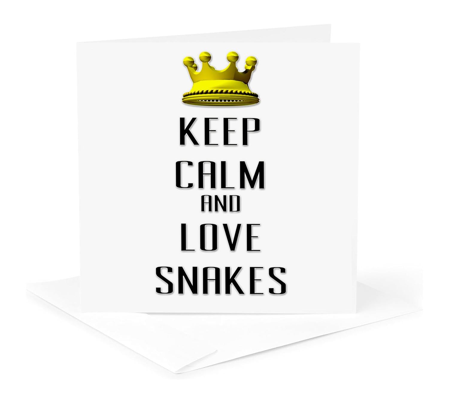 Keep Calm Crown Gold