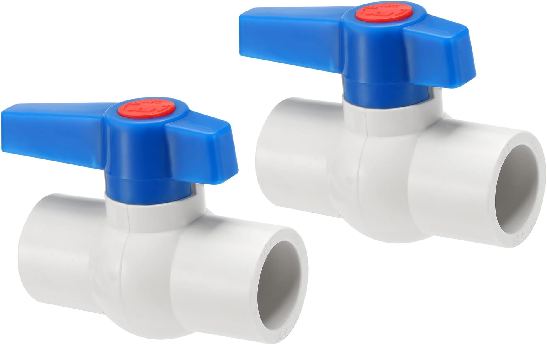 sourcing map 2 Pack Ball Valve - Irrigation Water Flow Control, Slip ...
