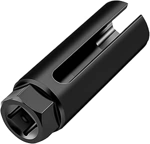 Amazon.com: Oxygen Sensor Socket with Side Wire Cutout 3/8” Inch Drive ...