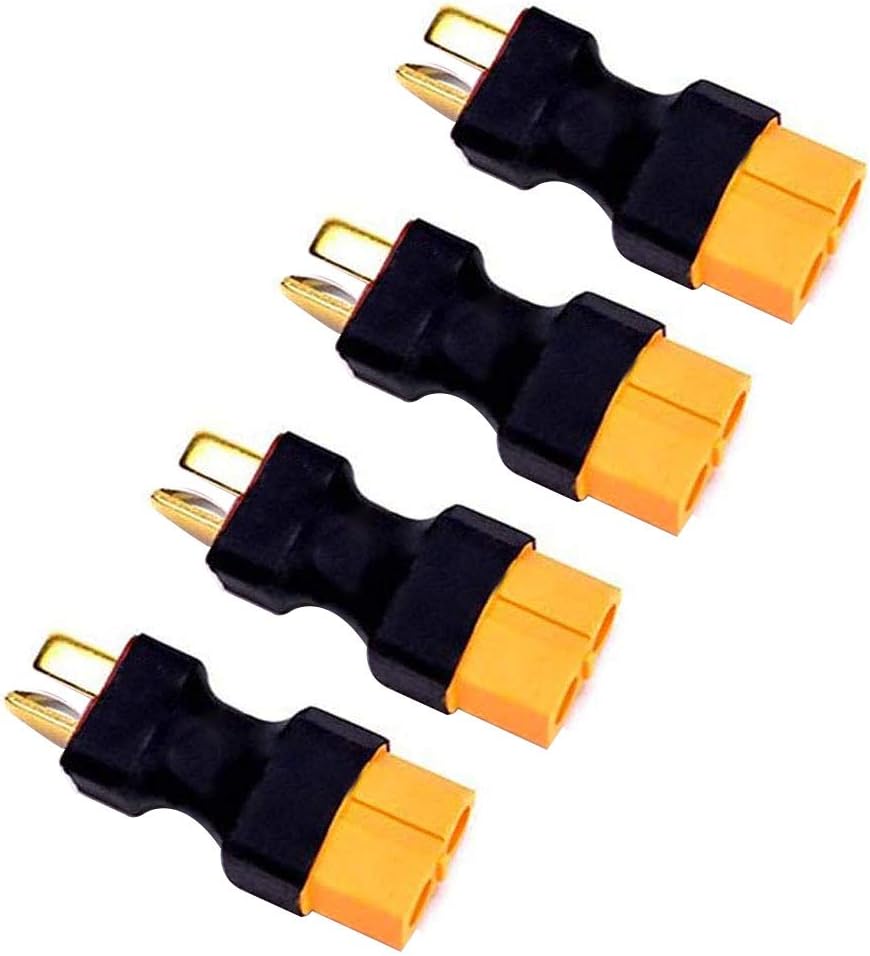 FLY RC 4-Pack Deans T Männlich Stecker auf EC5-Buchse Stecker Adapter ...