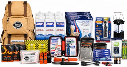 Sustain Supply 4-Person Emergency Comfort Kit – 72-Hour Survival ...