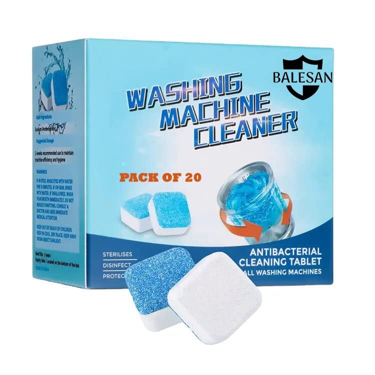 BALESAN®Washing Machine Deep Cleaner Tablet for Washing Machines ...