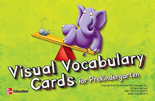 Amazon.com: McGraw-Hill My Math, Grade PK, Visual Vocabulary Cards ...