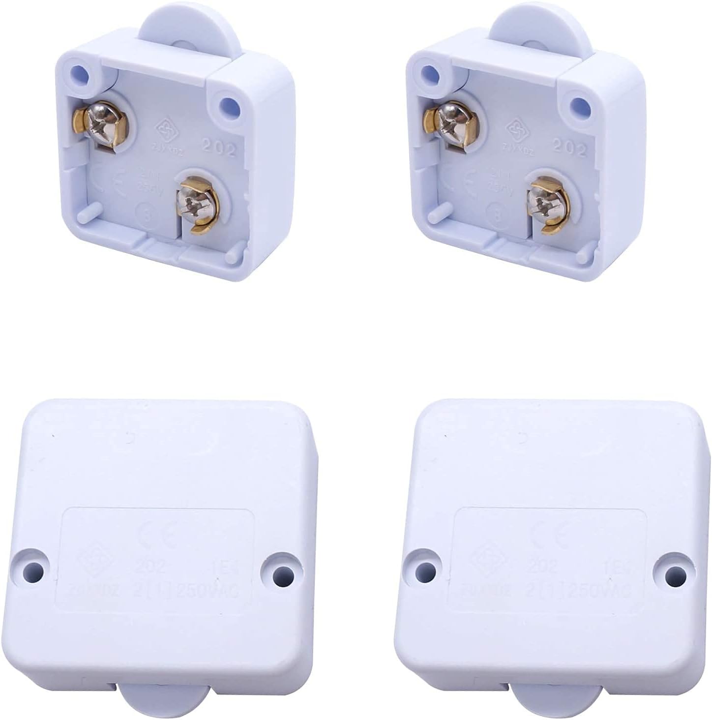 2x Cabinet Lamp Switch Wardrobe Touch Switches Drawers Open on Close ...
